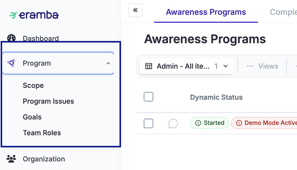Program Module - What is it for? - Forum - How To Articles - eramba