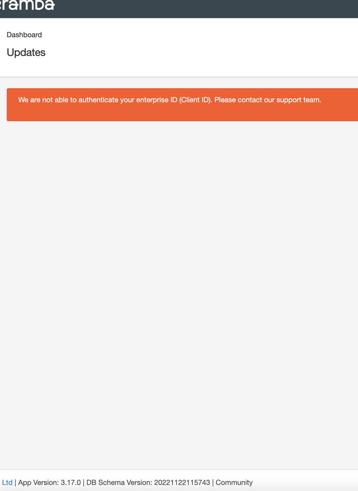 Question - How do you upgrade the Docker install of Eramba? - Forum - Installation - eramba